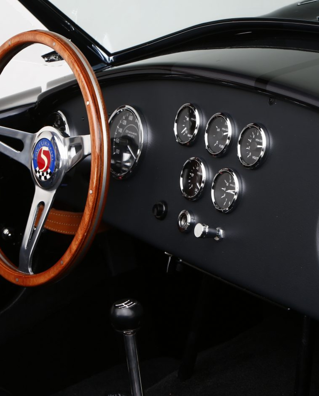 Headlight Switch Knob & Shaft • Period Correct Cobra parts