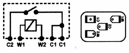 Lucas 6RA Relay • Period Correct Cobra parts